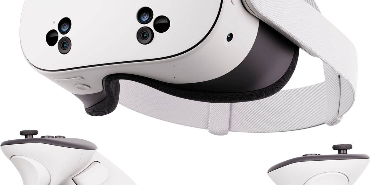 Meta - Quest 3S 128GB Virtual Reality Headset Without Wires — Thirty-Three Percent More Memory ...